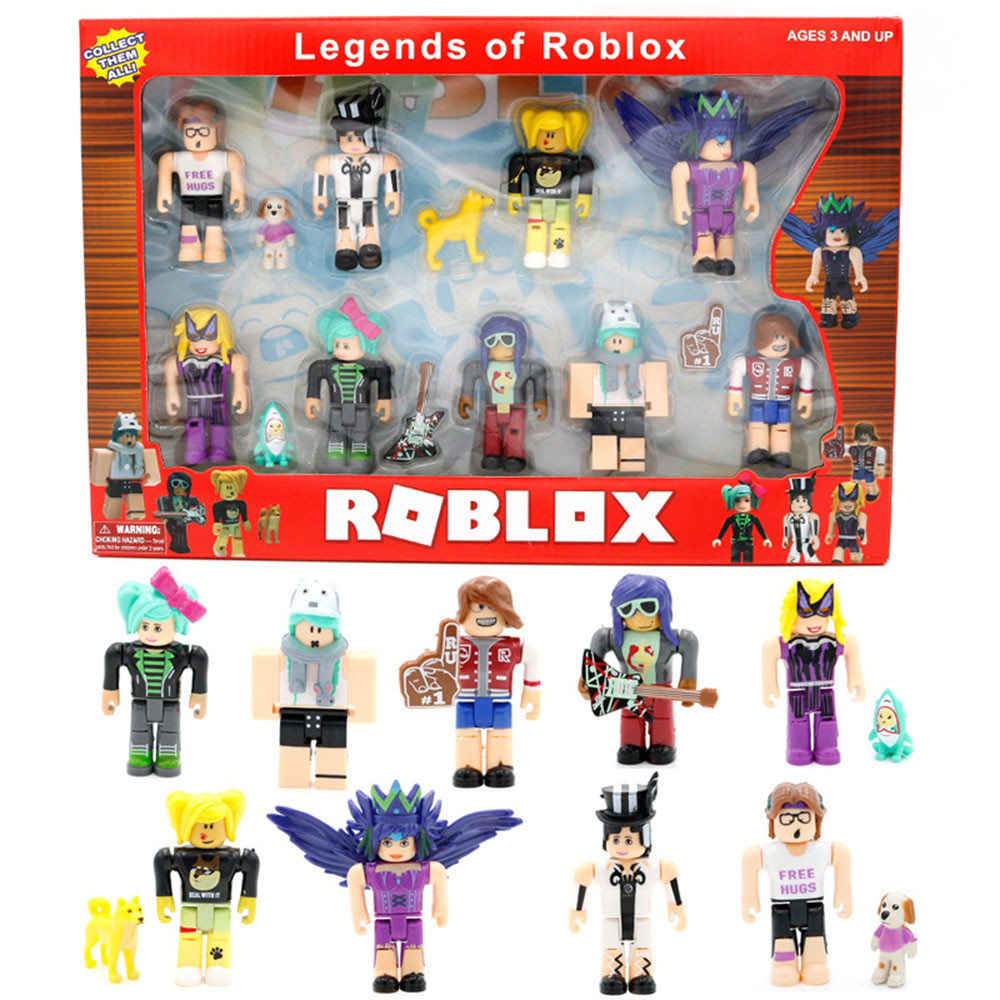 9Pcs Roblox Robot Riot Figure Set Pack Mix & Match Roblox Set Action ...