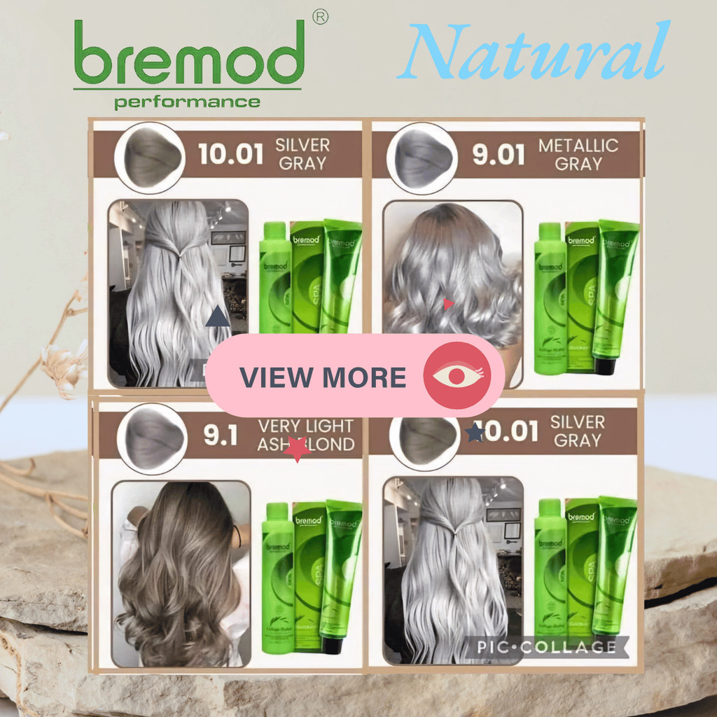 Bremod Hair Ash Color Dye 100 ml PLUS Oxidizer | Shopee Philippines