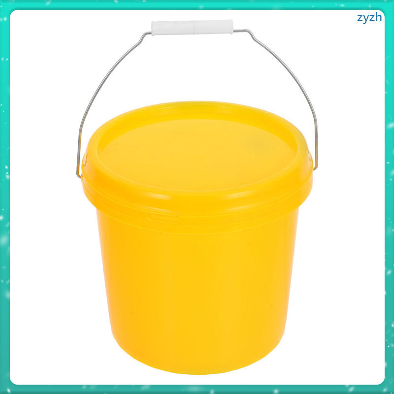 Portable Bucket Empty Ice Container Pail with Lid Wine Cooler zhiyuanzh ...
