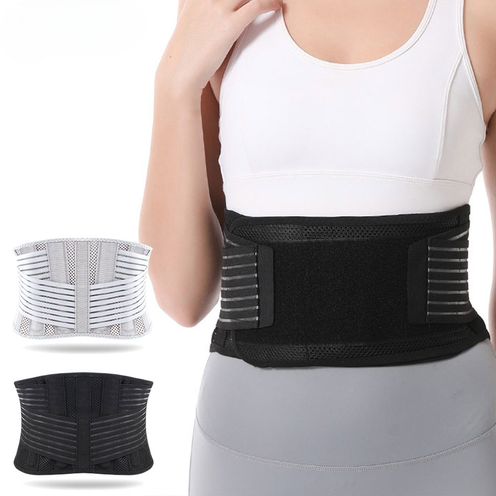 Back Support Belt with 4 Stays,Back Brace for Lower Back Pain Under ...