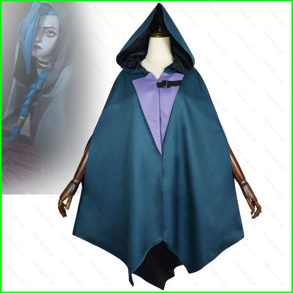 YB1 Arcane 2 League of Legends LOL JINX cape burnoose cloak role play ...