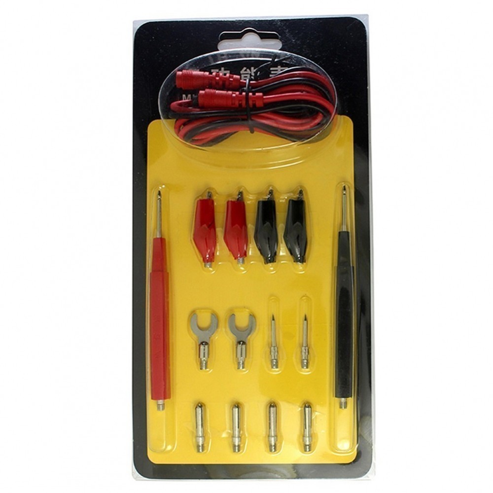 Professional 16 in 1 Multimeter Probe Test Needle Kit with High Voltage ...