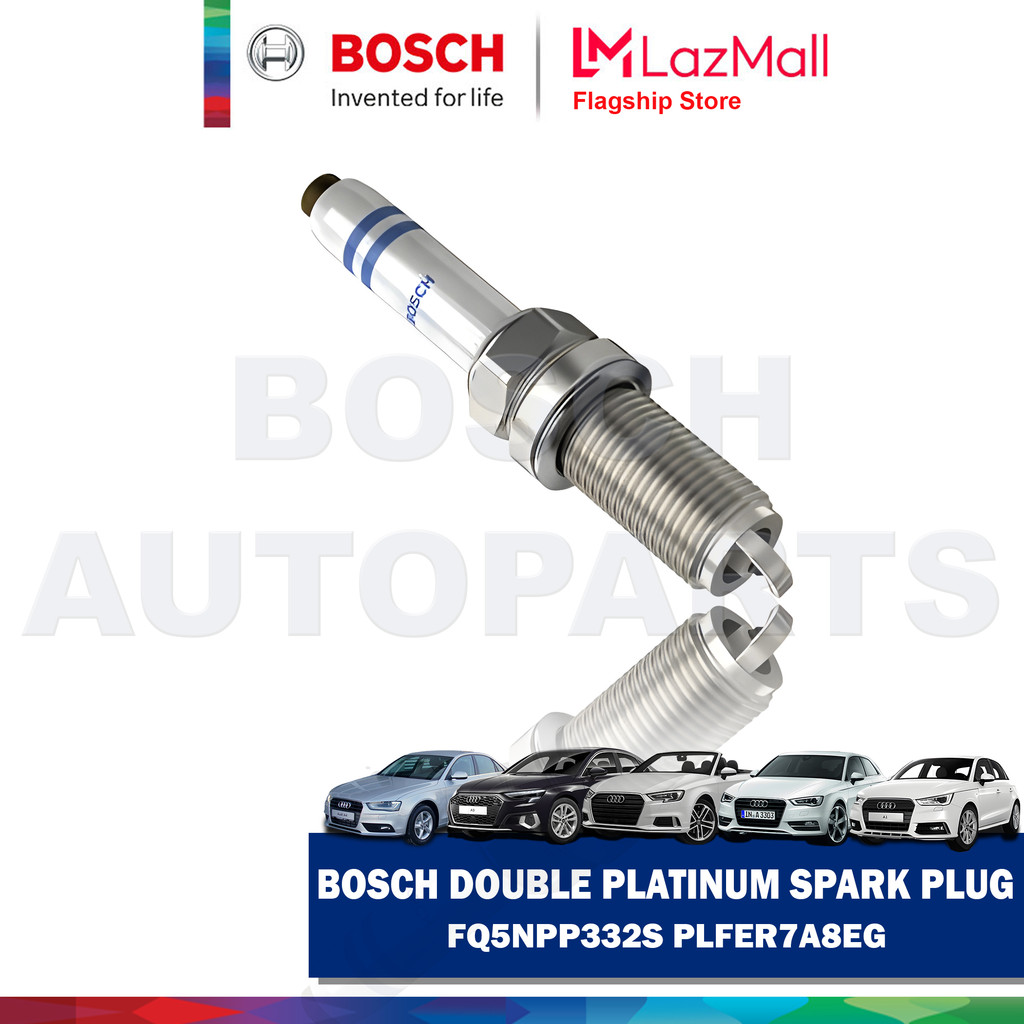 Bosch Spark Plugs Double Platinum FQ5NPP332S for Audi A1/A3 T/TFSI ...