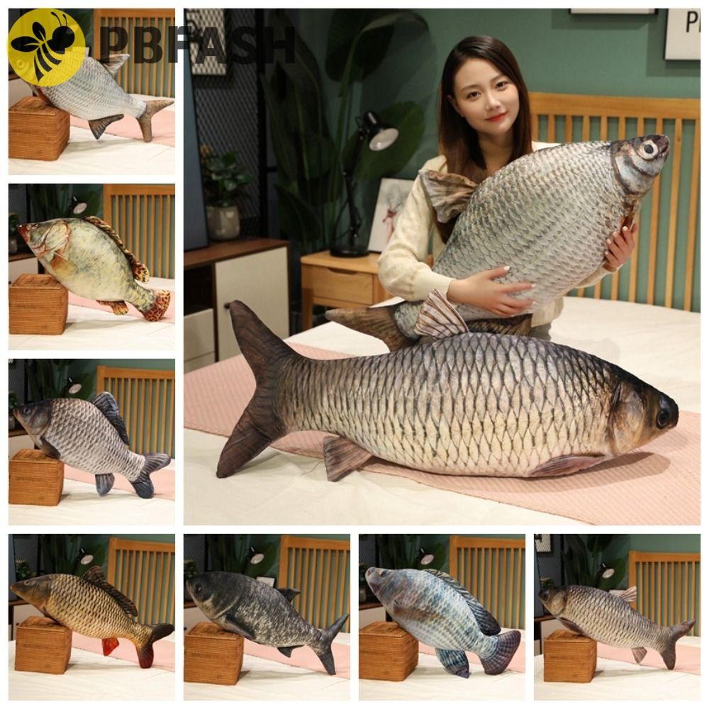 PBFASH Simulation Fish Plush Toys, Cartoon Fish Tilapia Cartoon Fish ...