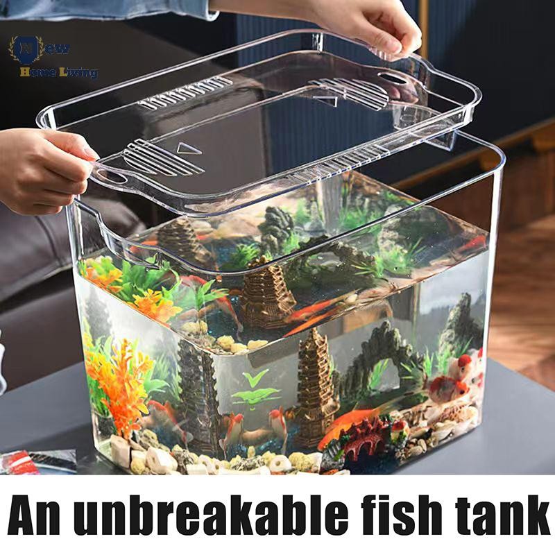 NHL> Fall Prevention Explosion-proof Fish Transparent PET Desktop ...