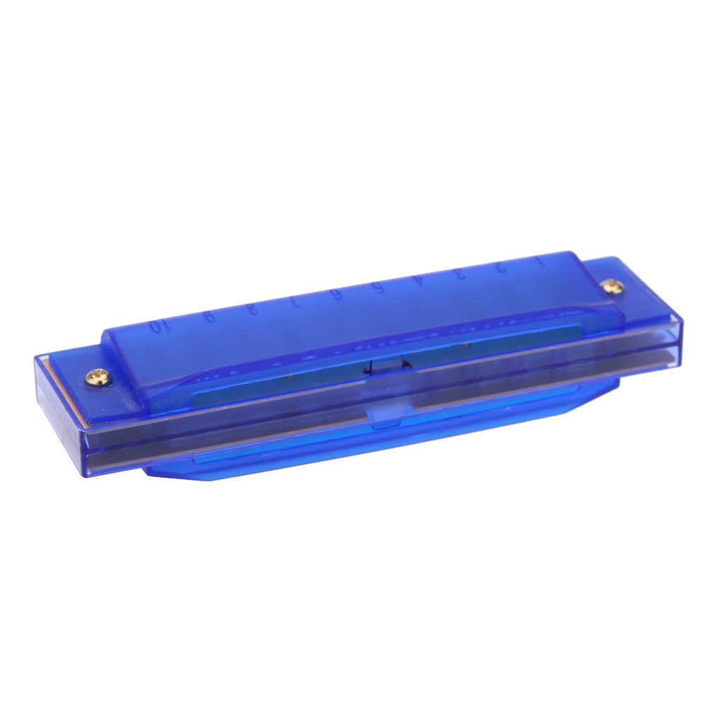 Diatonic Harmonica 10 Holes Blues Harp Mouth Organ Key of C Reed ...