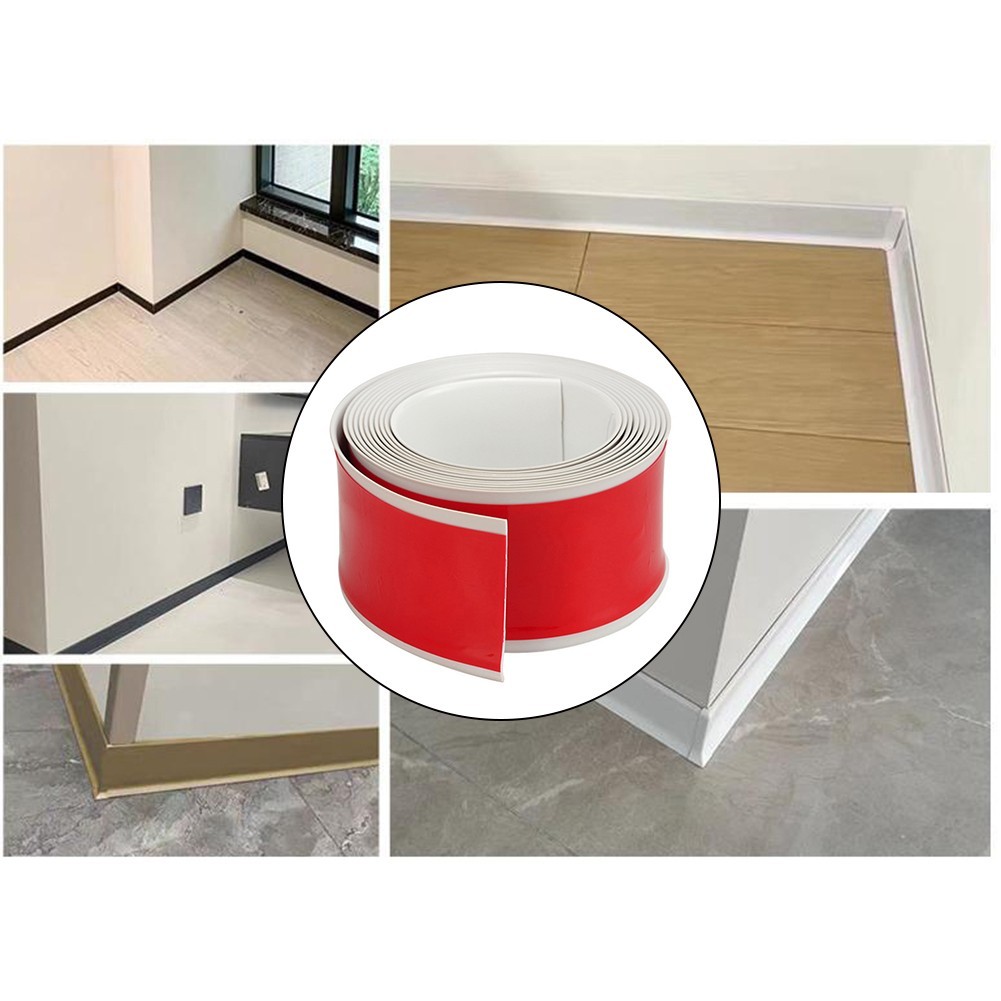 Diverse Applications of the 5m Adjustable Flexible PVC Baseboard Trims ...