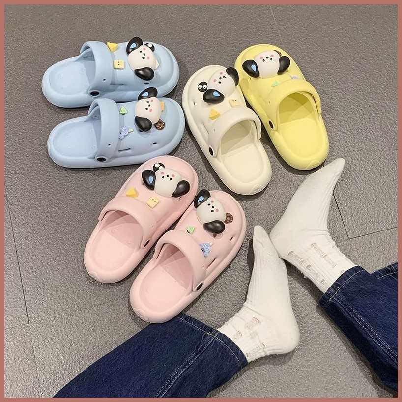 Cartoon@x@A@M@Iu@fq@ml@pP@zL Crocs Bao head half slippers female ...