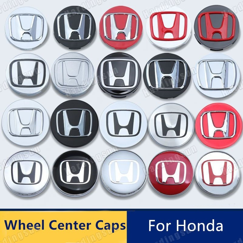 4PCS*69mm High Quality Wheel Center Cap Logo honda Hubcaps Cover Badge ...