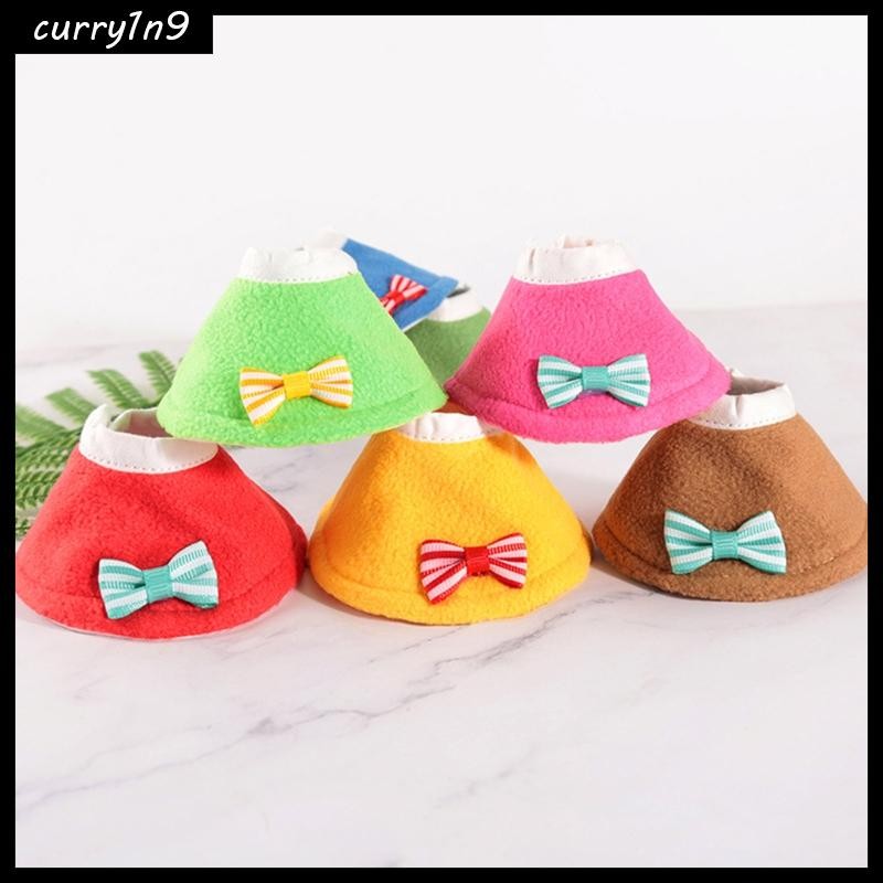 CUY Bird Plush Collar Parrot Anti-bite Recovery Cone Feather Plucking ...