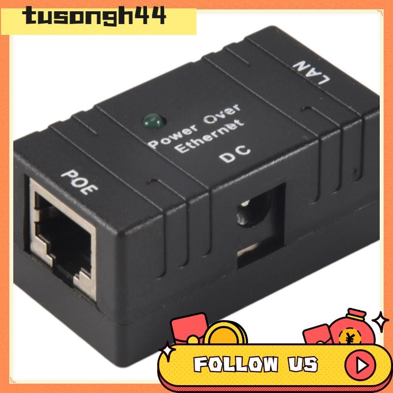100 Mbps 5V 12V 24V 48V/1A BJW POE Injector Power Splitter for IP ...