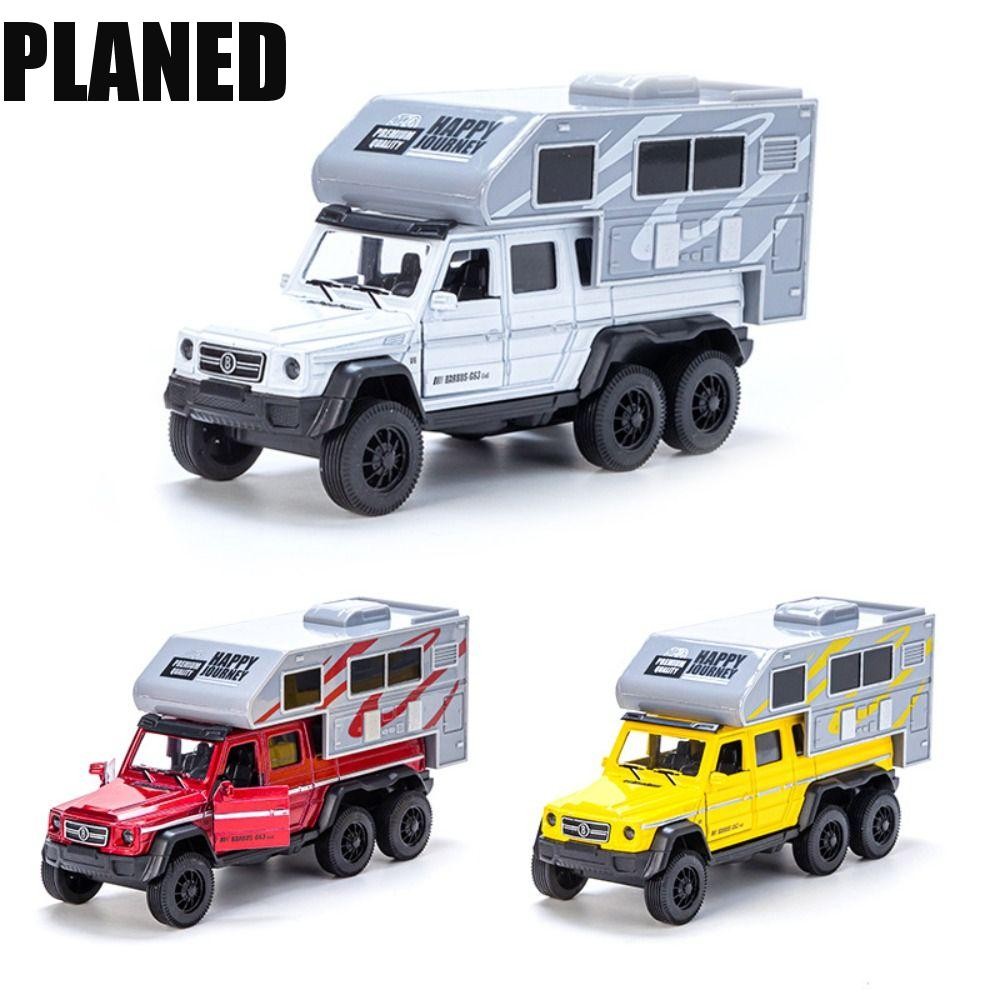 PLANED RV Car Model, Diecast Open Doors Pullback Car Toy, Classic ...