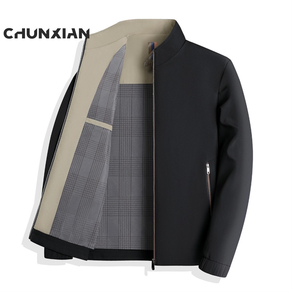 Cozy Up Men's Lightweight Jackets Casual corporate jacket for men Zip ...