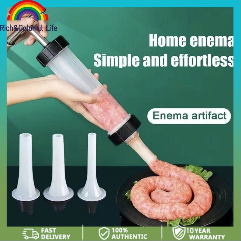 1 Set Sausage Maker Tool Stuffer for longganisa With Funnel Kitchen ...