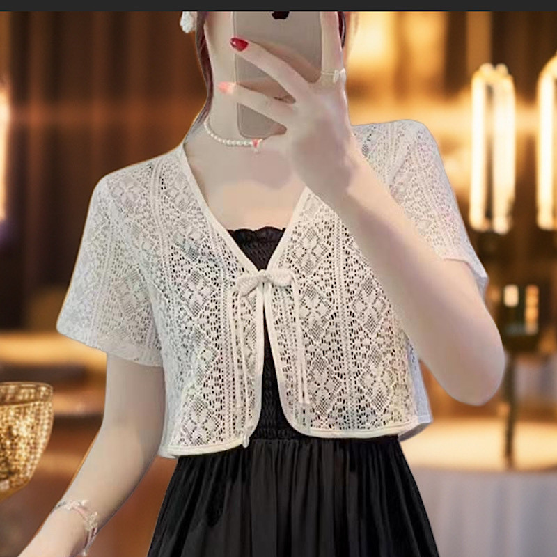 Modern Filipiniana Bolero Croptop Lace Bolero Women Barong Chinese ...