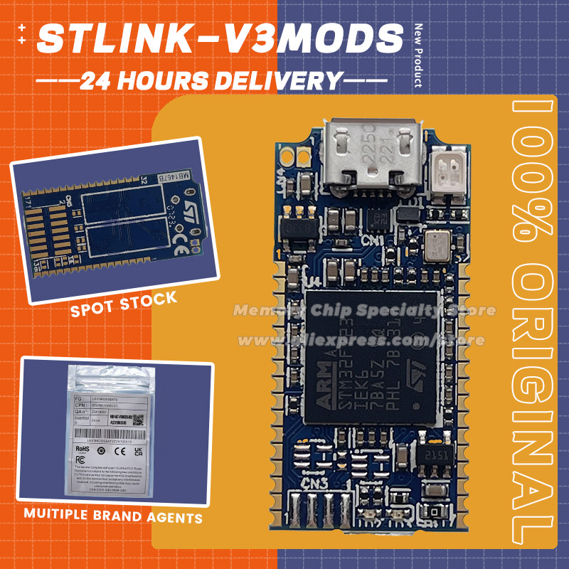 1PCS/LOT! STLINK-V3MODS for the STLINK v3 compact online debugger and programmer New | Shopee ...