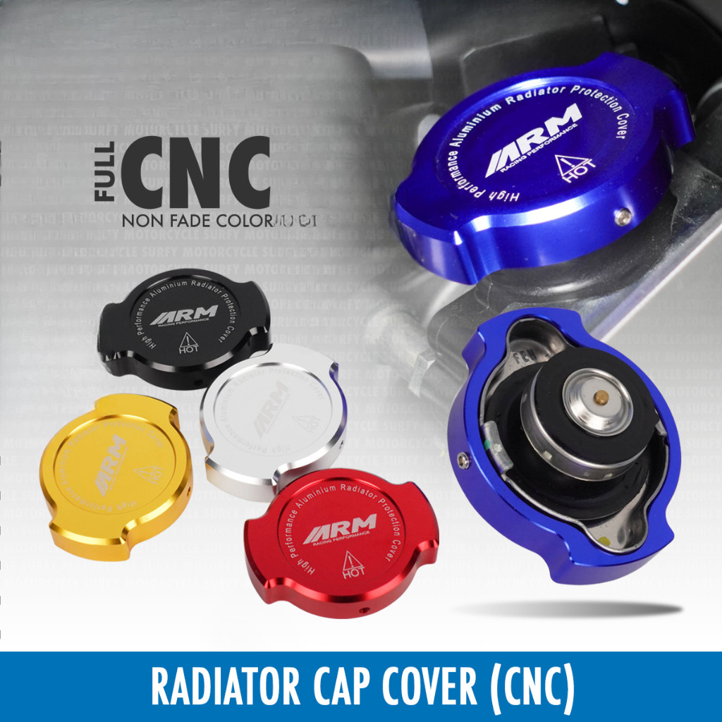 Arm Radiator Cap Cover Aluminum Full CNC Universal With Sticker From ...