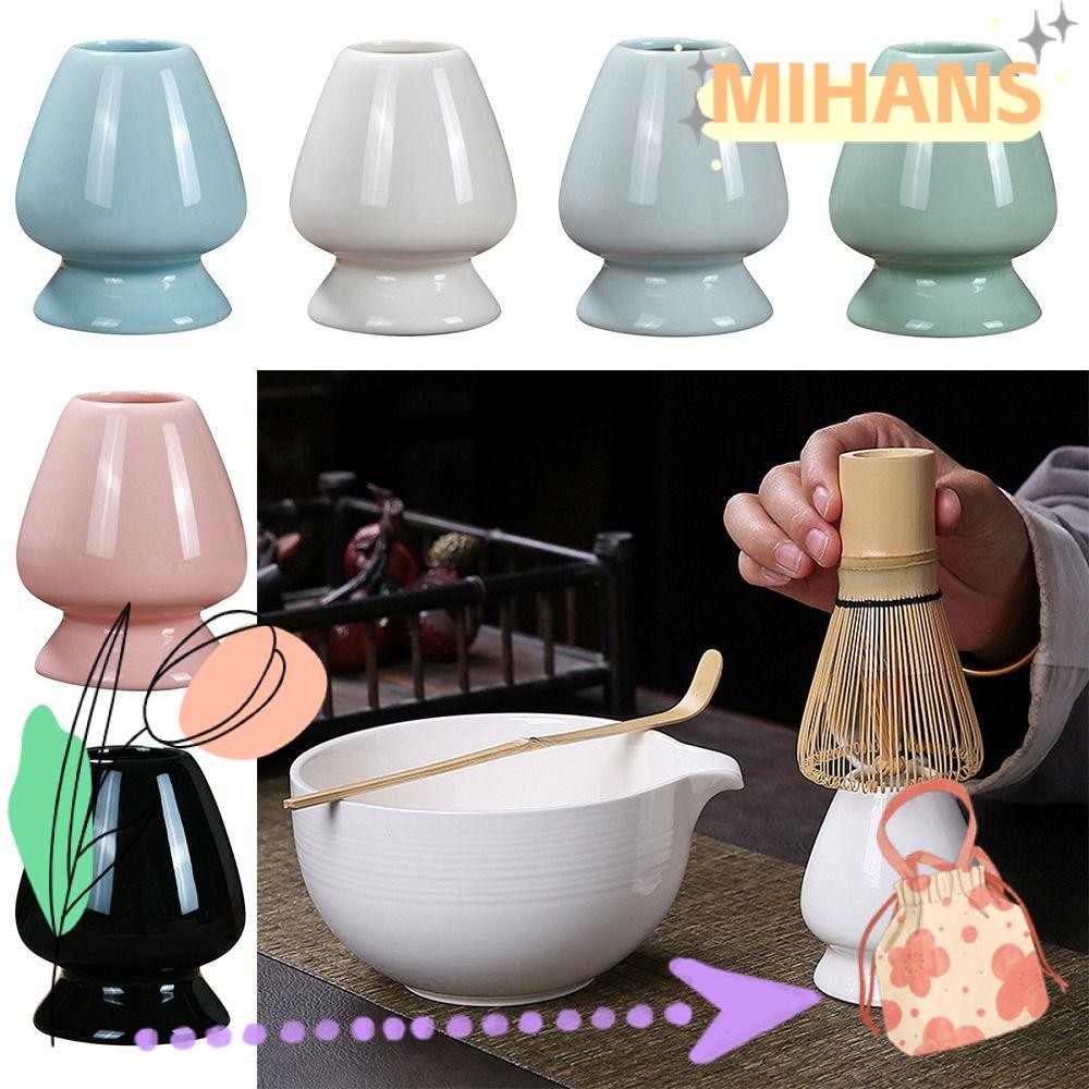 MIH Whisk Stand Holder, Solid Color Smooth Matcha Holder, Simple ...