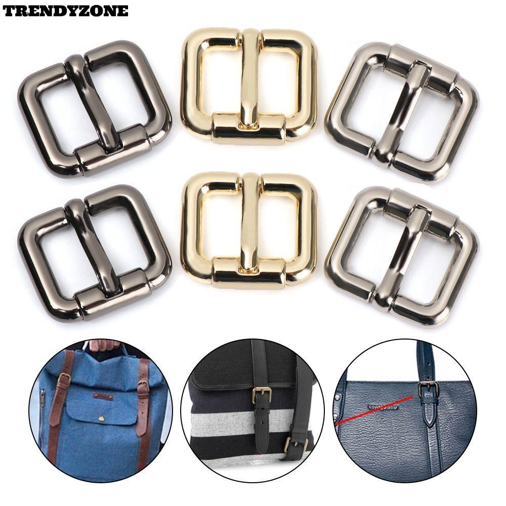 TRENDYZONE1 1/2/5pcs Metal Buckle DIY Snap Rectangle Ring Repair ...