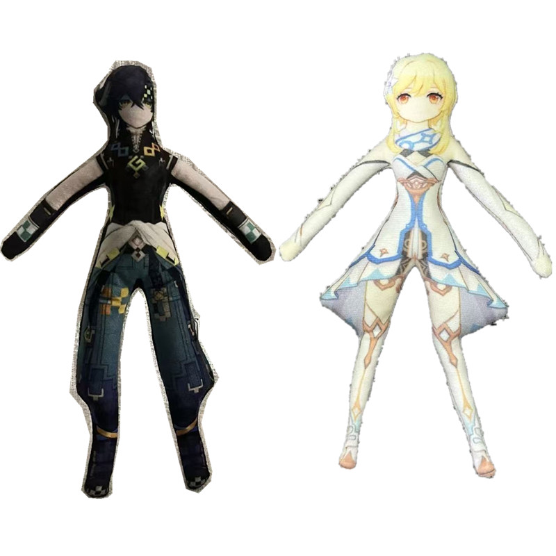 New Genshin Impact Kinich Kaeya Lumine Doll Anime Game Merch Abstract ...