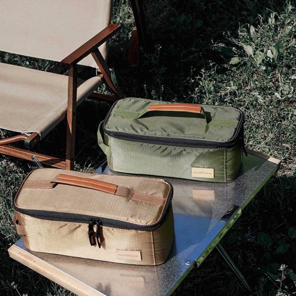 Camping Tableware Bag Portable Dinnerware Organizer for Outdoor Picnic ...