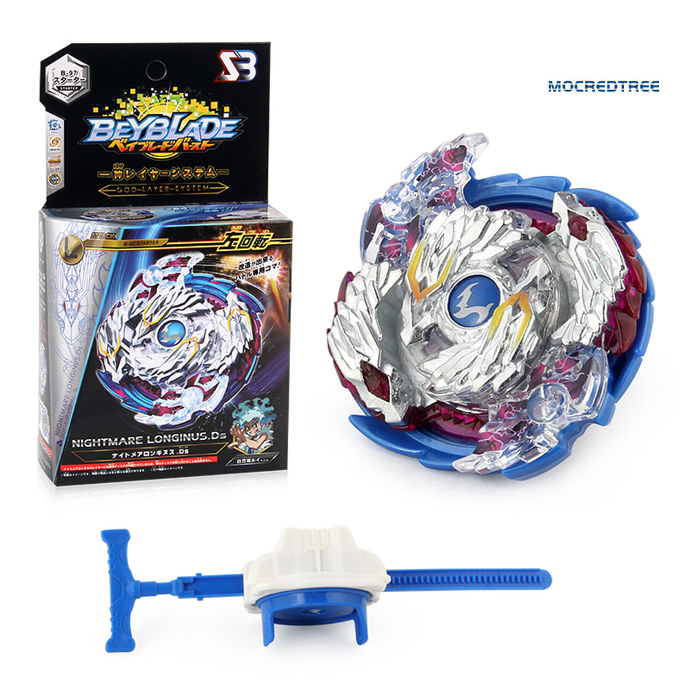 Mocredtree B97 Nightmare Longinus Ds Blend Burst Beyblade Left Spinning ...