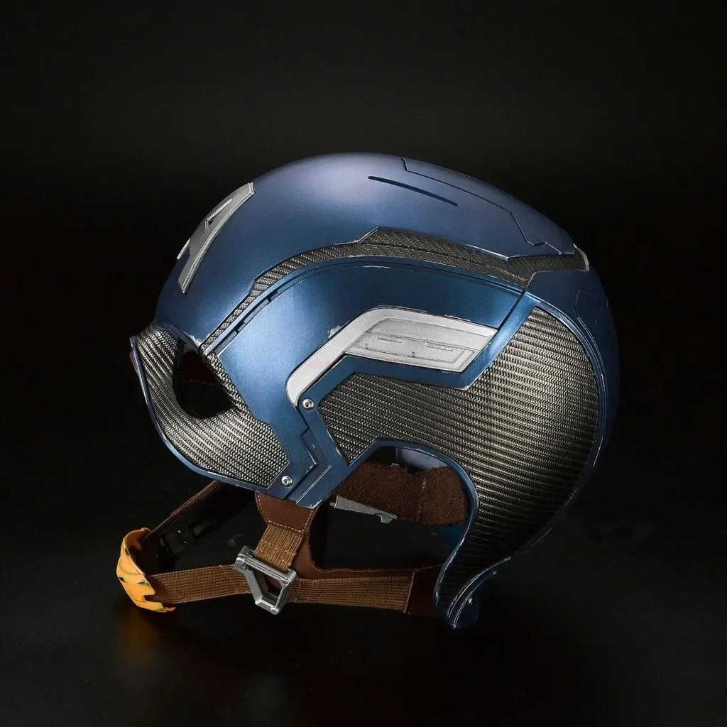 New 1/1 Marvel Captain America Wearable Helmet Mask Super Hero ...