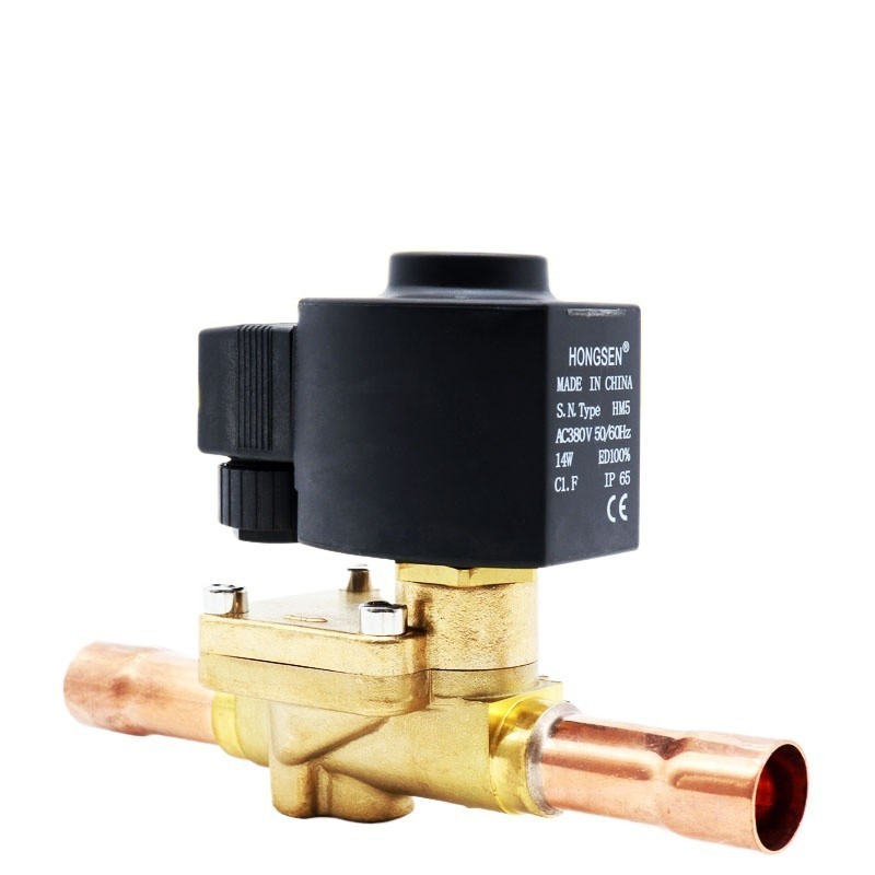 ☀Hongsen EVR solenoid valve refrigerant stop valve air conditioning ...