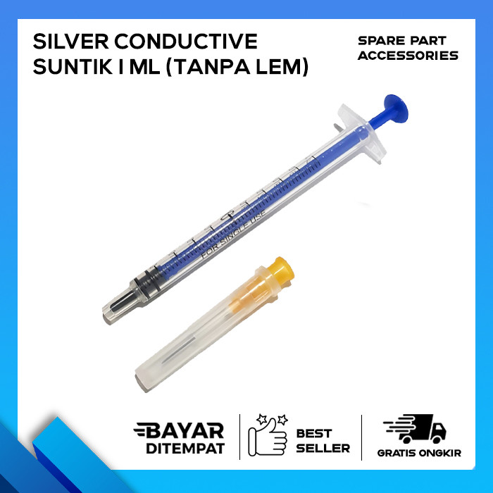 SILVER CONDUCTIVE INJECTION 1ML (WITHOUT GLUE) | Shopee Philippines