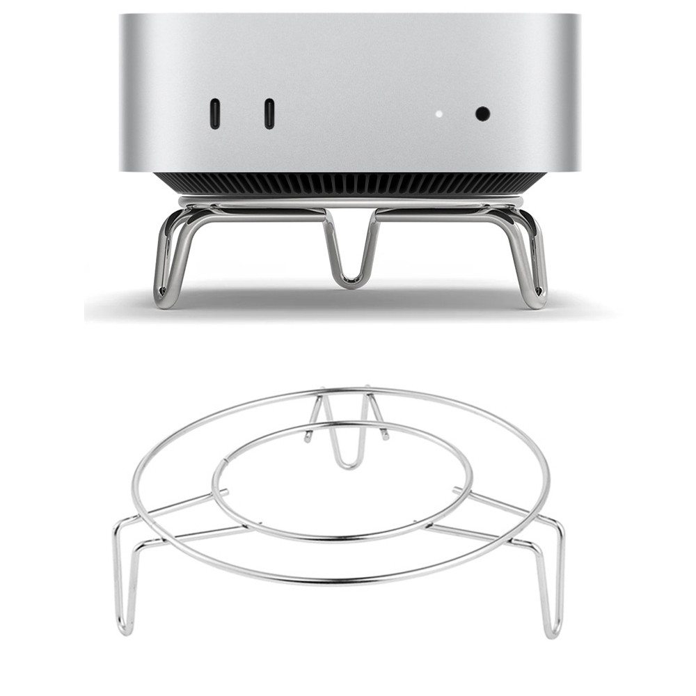 Stainless Steel Metal Stand for Mac Mini M4 2024,Mount Dock Cooling ...