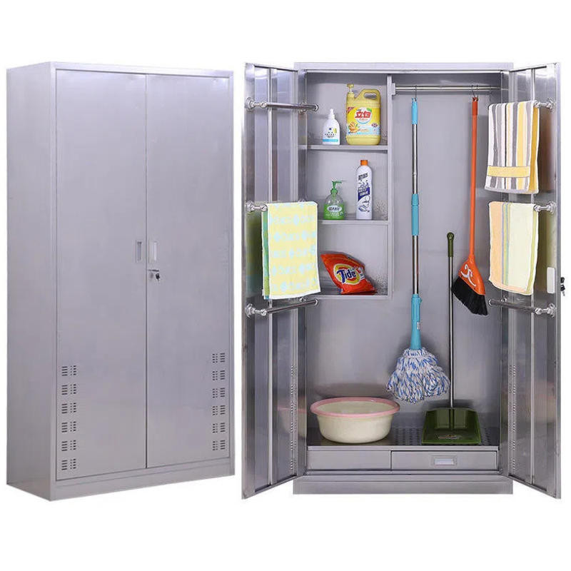 Stainless steel cleaning cabinet, sanitary cabinet, balcony debris ...