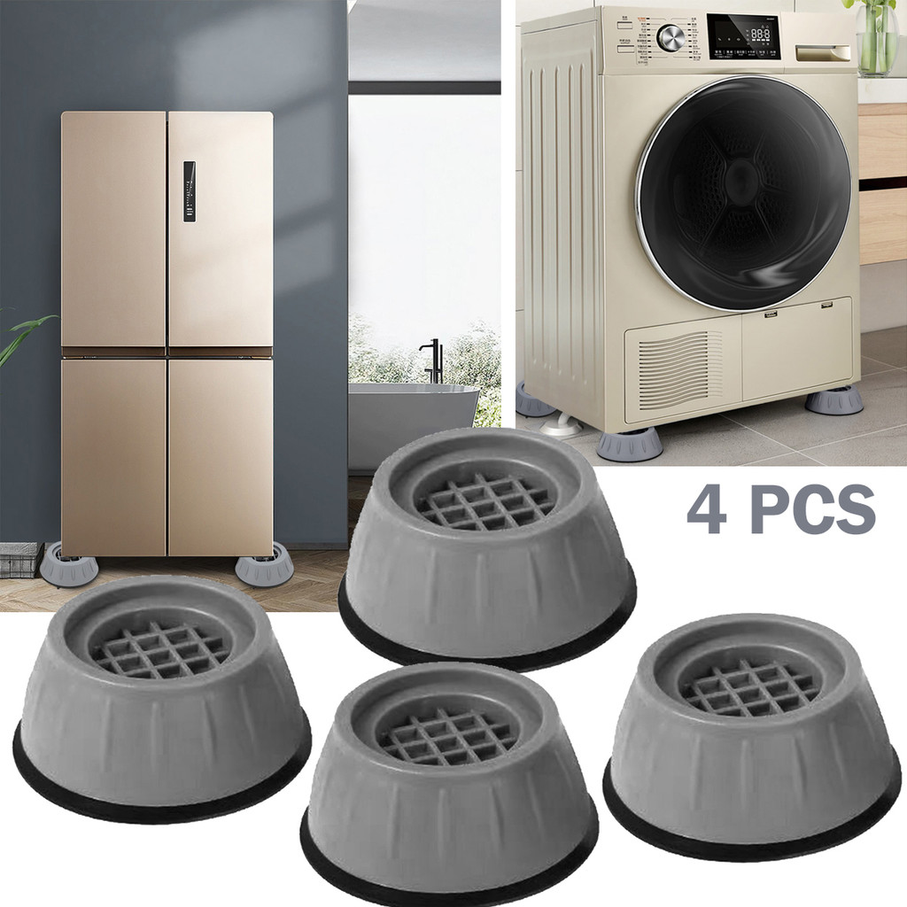4Pcs Anti Vibration Feet Pads Rubber Mat Slipstop Silent Dampers Stand ...