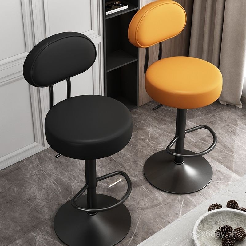 Bar Stool High Leg Stool Cashier Desk Simple Modern Armchair Spinning ...