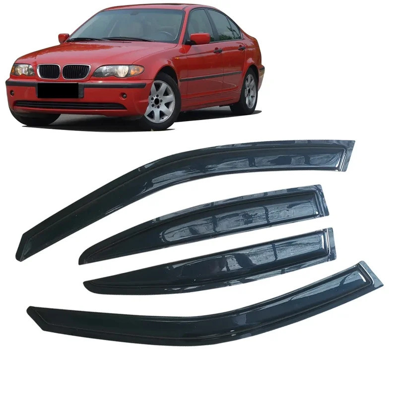 Window Visor for BMW 3 Series E46 Sedan 1999 2000 2001 2002 2003 2004 ...