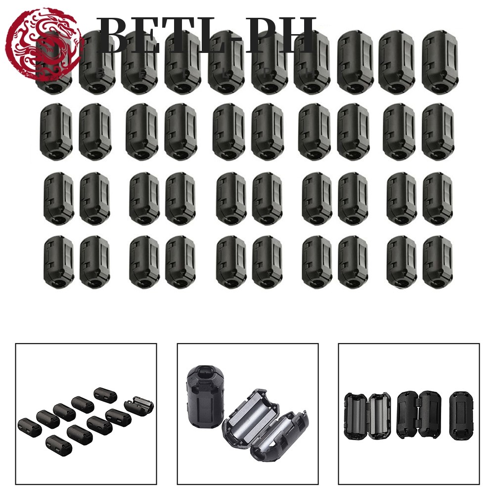 betterlife3.ph⚡40pcs Ferrite Cores Noise Suppression Filter Ring Clips ...