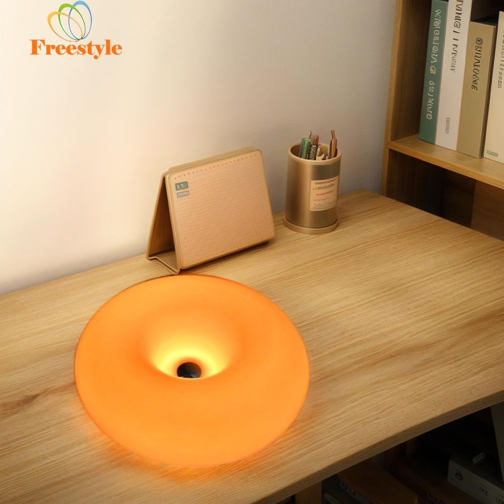 Donut Table Lamp Cute Night Light Dimmable Creative Sleeping Light for ...