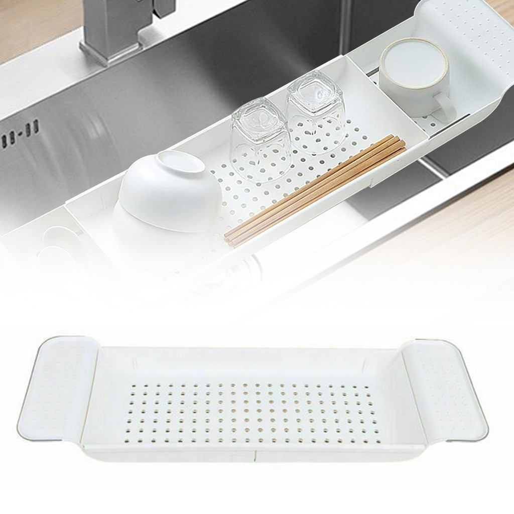 Modern Bathtub Shelf Extendable Bathroom Bathtub Tray Shower Caddy ...