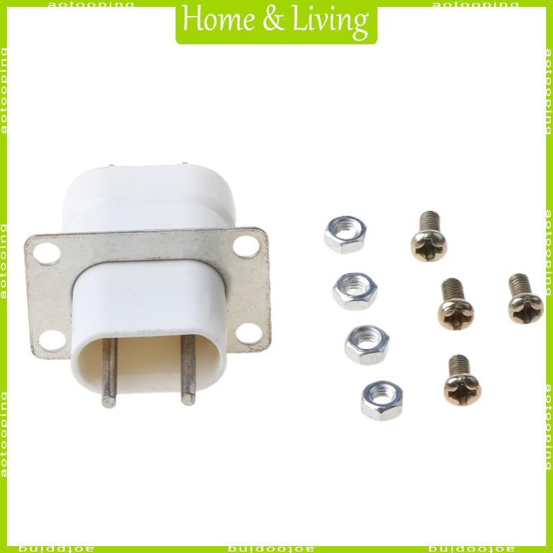 AOTOO Home Electronic Microwave Oven Magnetron Filament 4 Pin Socket ...
