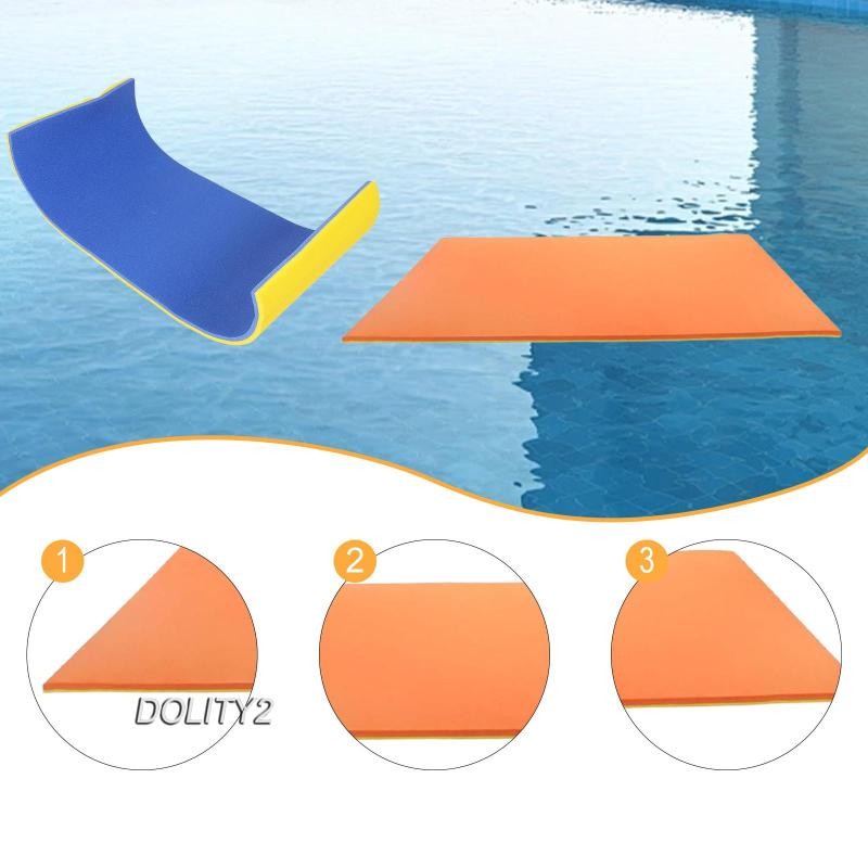 [Dolity2] Water Floating Pad Float Pad Lightweight Foam Adults ...
