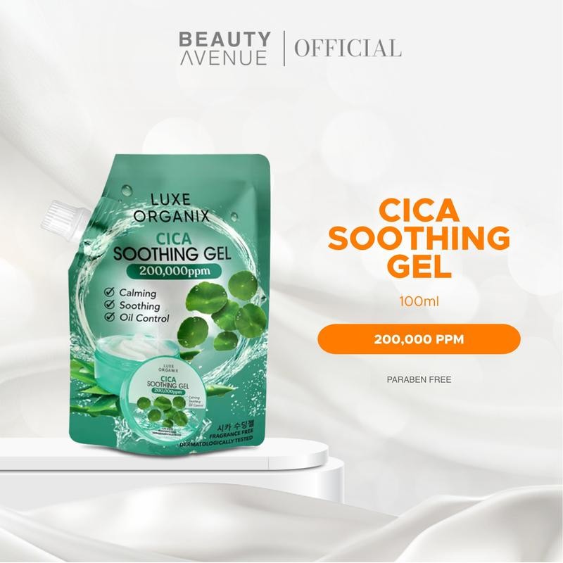 Luxe Organix Cica Soothing Gel 100G | Shopee Philippines