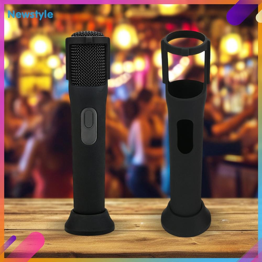 Silicone Case Anti-Rolling Mic Sleeves Microphone Case for JBL PartyBox ...
