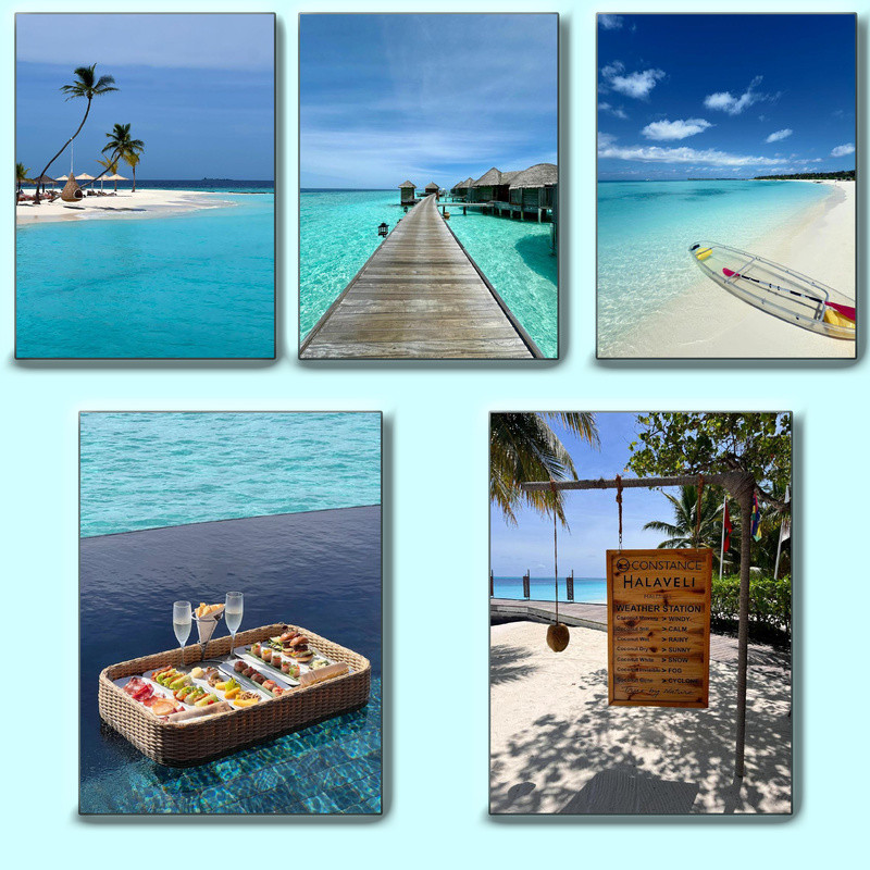 Embrace the Coastal Breeze with No Framed Seaside Art Home Wall Decor ...