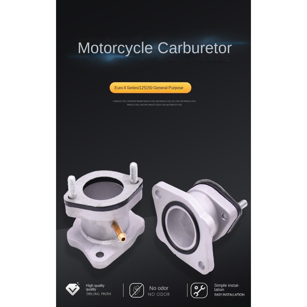 Motorcycle CG125Carburetor Joint Intake Pipe Interface | Shopee Philippines