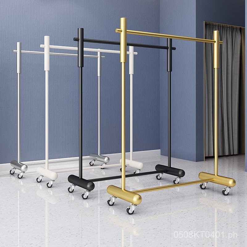 Mobile Clothing Display Rack for Women's Clothing, Floor Display Stand ...