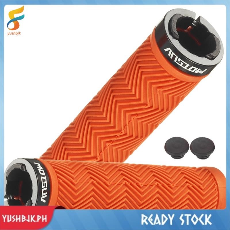 [yushbjk] Bicycle Handlebar Grips Rubber Soft Mountain Bike Grips ...