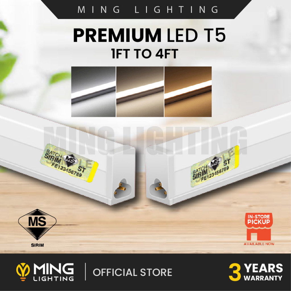 Premium Grade T5 LED Tube Light Ceiling Wall Decoration Strip Lights ...