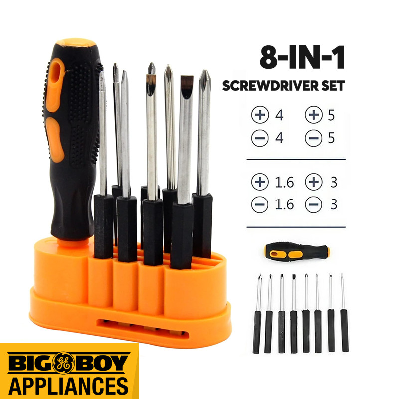 8-in-1 Screwdriver Home Use Combination Work Set Phillips Screwdriver ...