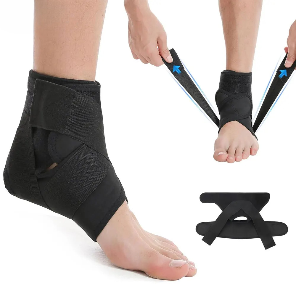 Strong Ankle Brace for Sprained Ankle, Stabilize Ligaments, Prevent Re ...