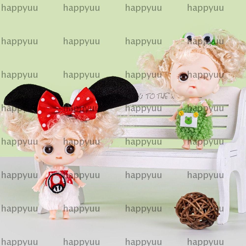 HAPPYUU Girls Doll Figurine, 10cm Movable Jointed Dolls, Girls with ...