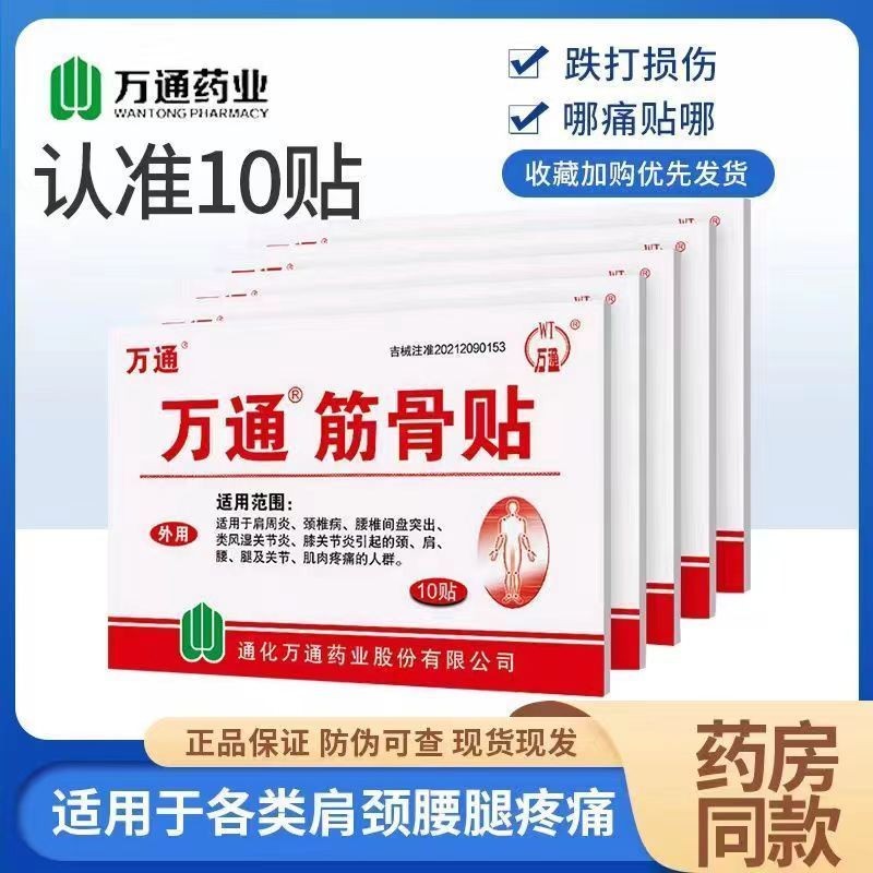 Wantong Muscle Bone Patch 10 Patch Waist Leg Pain Shoulder Period ...